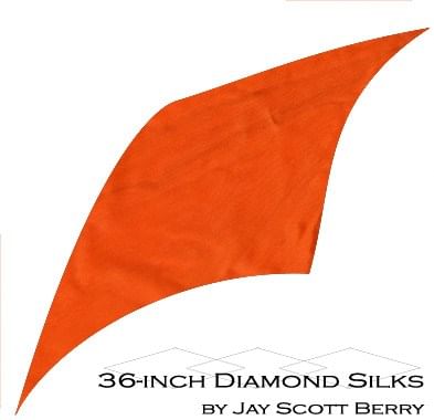 36" Diamond Silk, 100% Silk - Vanishing Inc. Magic shop
