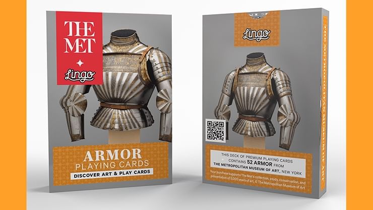 Armor Playing Cards - The Met x Lingo - Vanishing Inc. Magic shop
