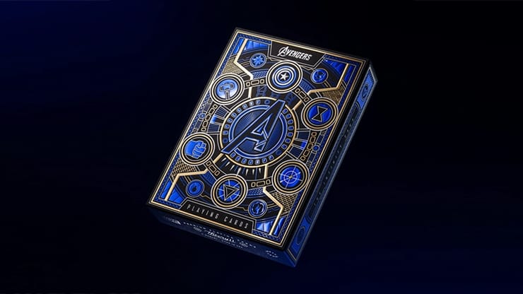 Avengers: Playing Cards (Blue Edition) - Vanishing Inc. Magic shop