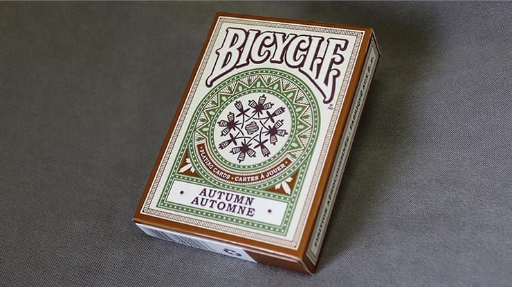 Bicycle Autumn Playing Cards - Vanishing Inc. Magic shop