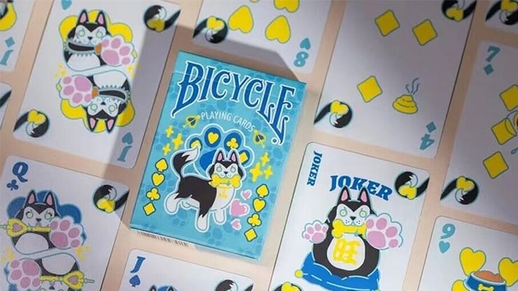 Bicycle Dog Playing Cards - Vanishing Inc. Magic shop