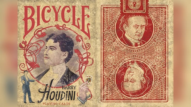 Bicycle Harry Houdini Playing Cards - Vanishing Inc. Magic shop