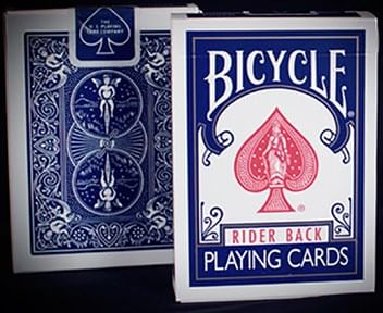 Bicycle Rider Back Playing Cards Brick (Mixed Colors - Red/Blue)