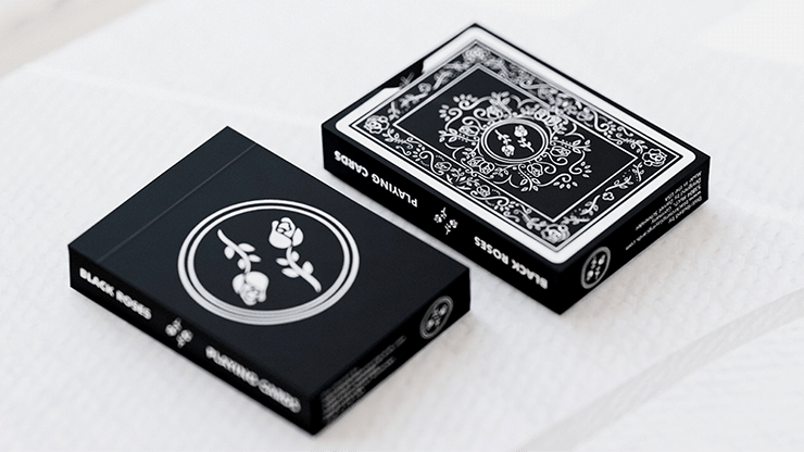 Black Roses Playing Cards - Vanishing Inc. Magic shop