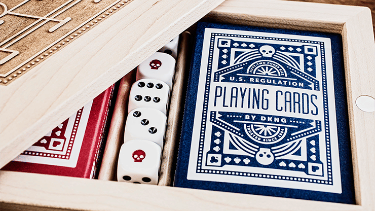 Blue Wheel Playing Cards - Dan and Dave Buck