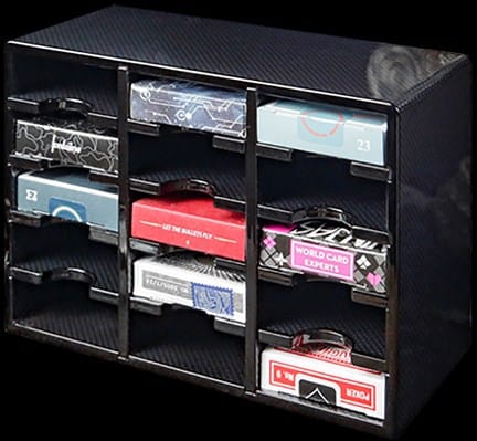 Carbon Fiber Card Cabinet - TCC Presents - Vanishing Inc. Magic shop