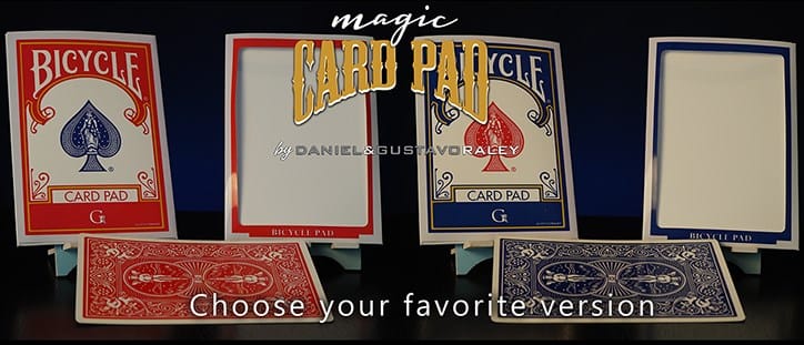 Card Pad - Vanishing Inc. Magic shop