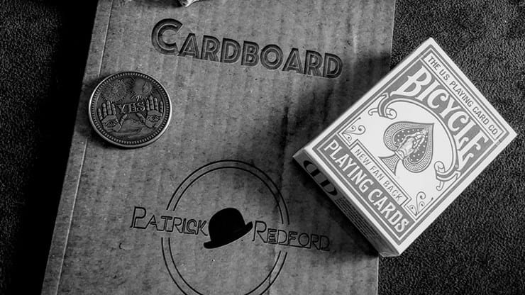 CARDBOARD The Book - Patrick Redford - Vanishing Inc. Magic shop