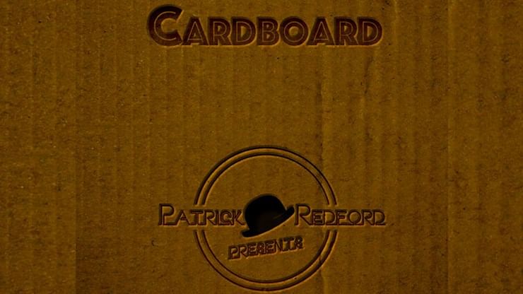 CARDBOARD The Book - Patrick Redford - Vanishing Inc. Magic shop