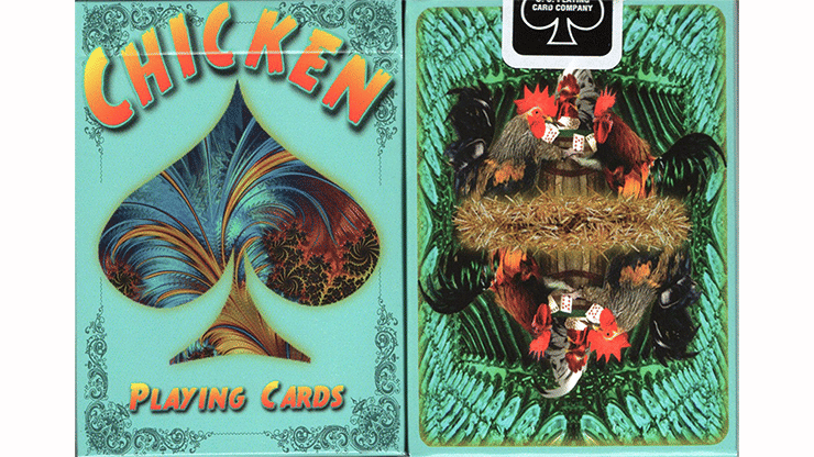 Chicken Playing Cards - WillRoya&Co - Vanishing Inc. Magic shop