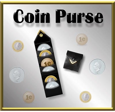 Leather Coin Purse | Vanishing Inc. Magic