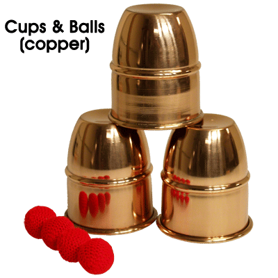 Cups & Balls (Copper) | Vanishing Inc. Magic