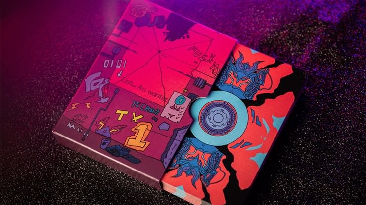 Cyberpunk Origin Standard Playing Cards - Vanishing Inc. Magic shop