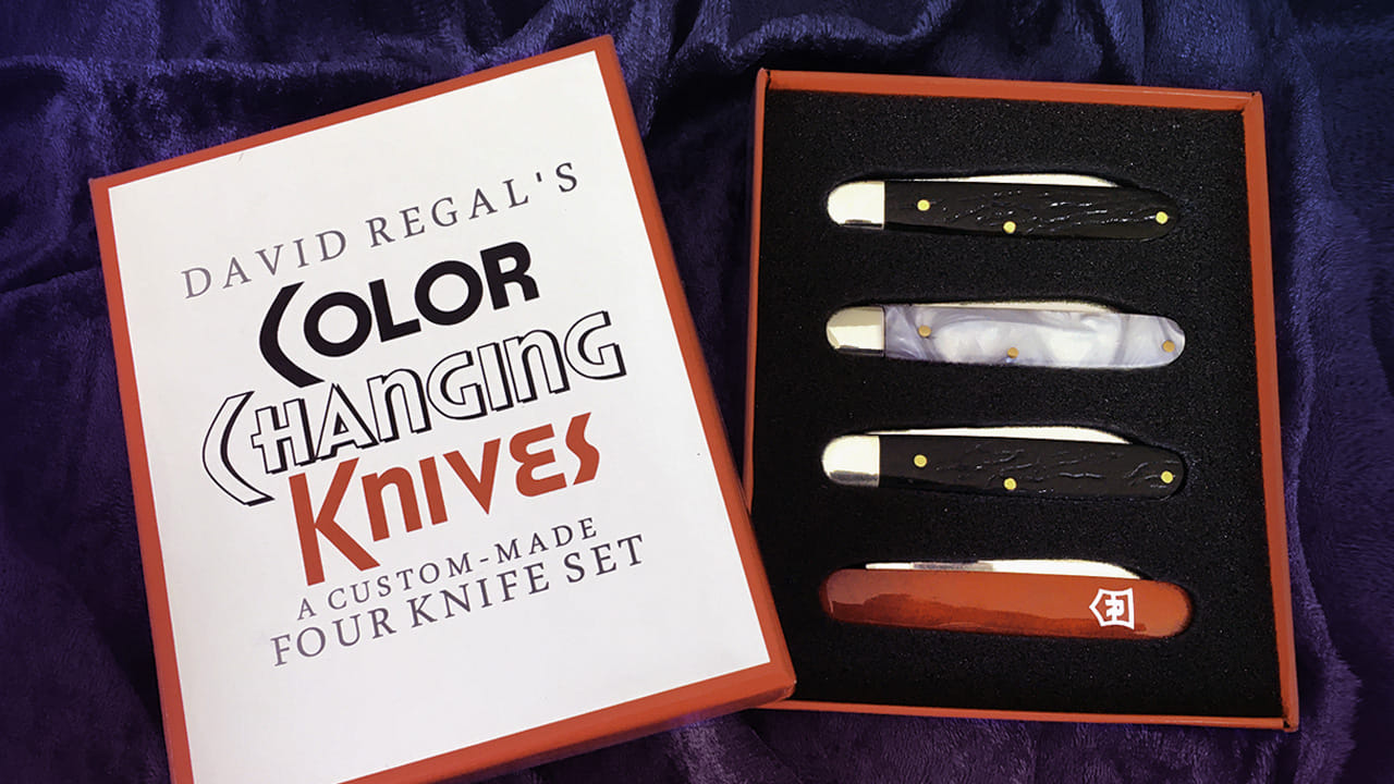 David Regal's Color Changing Knives - Vanishing Inc. Magic shop
