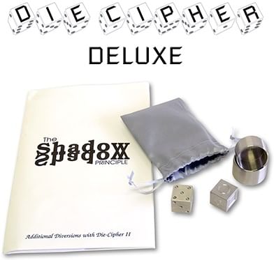 Die Cipher Deluxe Set - Chuck leach - Vanishing Inc. Magic shop