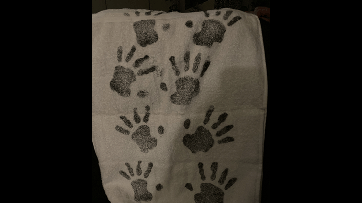 Dirty Drop Cloth (magnetic, muddy version) - Vanishing Inc. Magic shop