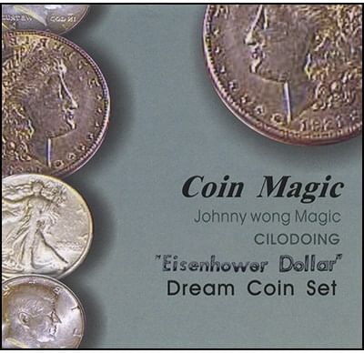 Dream Coin Set - Eisenhower Dollar - Vanishing Inc. Magic shop