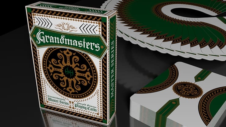 Grandmasters Emerald Princess Playing Cards - Vanishing Inc. Magic shop