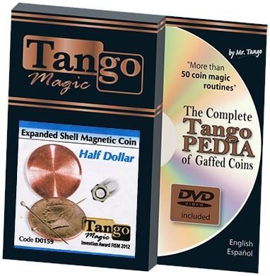 Expanded Shim Shell - Half Dollar - Vanishing Inc. Magic shop