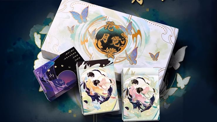 Flower Moon Collector's Set Playing Cards - Vanishing Inc. Magic shop
