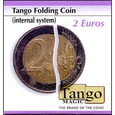 Folding Coin - 2 Euros (Premium) - Vanishing Inc. Magic shop