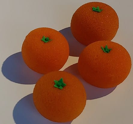 Fruit Sponge Ball (Orange) - Hugo Choi - Vanishing Inc. Magic shop