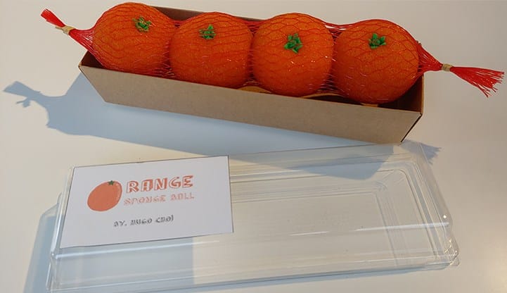 Fruit Sponge Ball (Orange) - Hugo Choi - Vanishing Inc. Magic shop