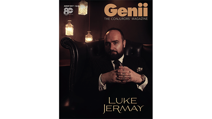 Genii Magazine "Luke Jermay" August 2017 - Vanishing Inc. Magic shop