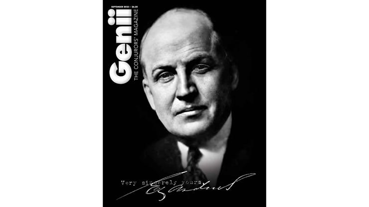 Genii Magazine - September 2023 - Vanishing Inc. Magic shop