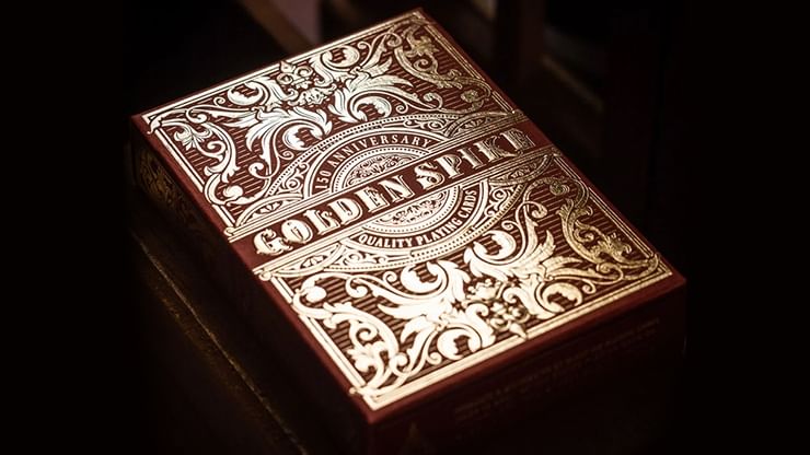 Golden Spike 150th Anniversary Playing Cards - Vanishing Inc. Magic shop