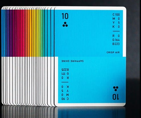 Graphic Design CheatSheet Playing Cards - Vanishing Inc. Magic shop