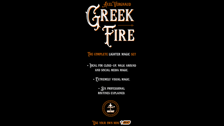 Greek Fire - Vernet Magic and Axel Vergnaud - Vanishing Inc. Magic shop