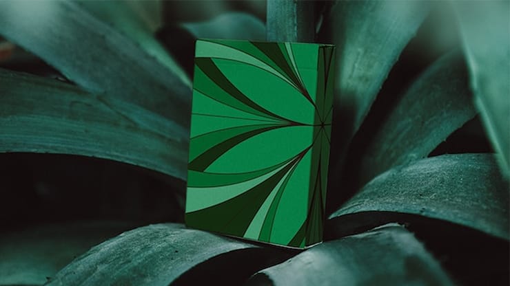 Green Wave Playing Cards - - Vanishing Inc. Magic shop