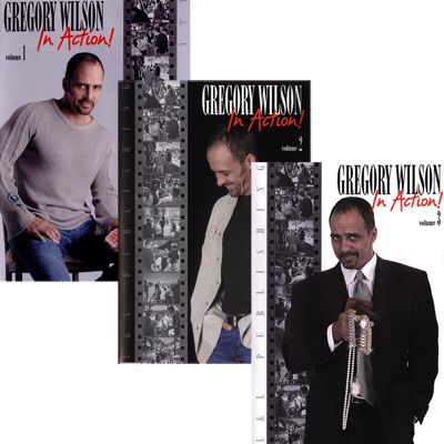 Gregory Wilson In Action Volumes 1 - 3 - Vanishing Inc. Magic shop