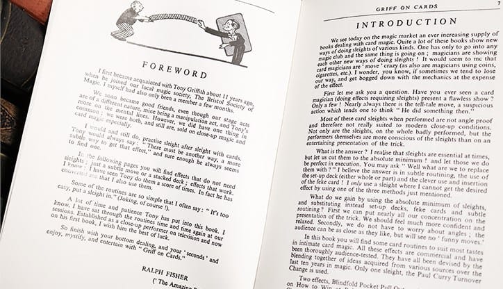 Griff on Cards - Tony Griffith - Vanishing Inc. Magic shop