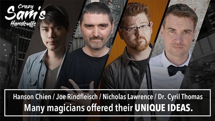 Crazy Sam's Handcuffs - Vanishing Inc. Magic shop