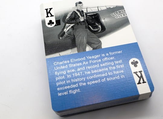 History Of Aviation Playing Cards - Vanishing Inc. Magic shop