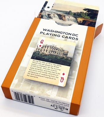 History Of Washington DC Playing Cards - Vanishing Inc. Magic shop