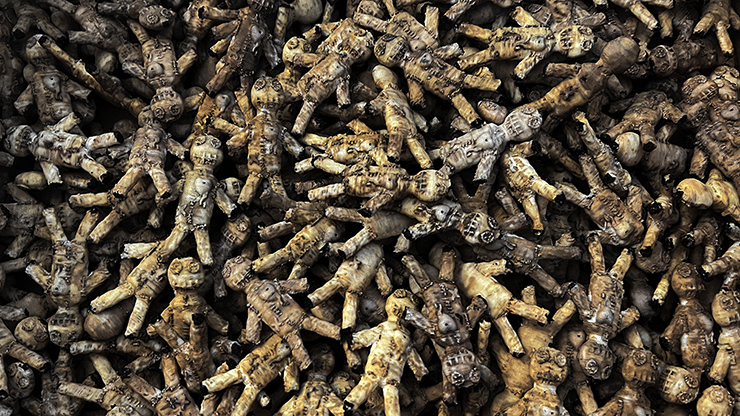 Hoodoo Haunted Voodoo Doll - Vanishing Inc. Magic shop