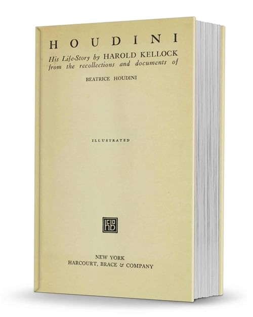 Houdini His Life-Story - Harold Kellock - Vanishing Inc. Magic shop