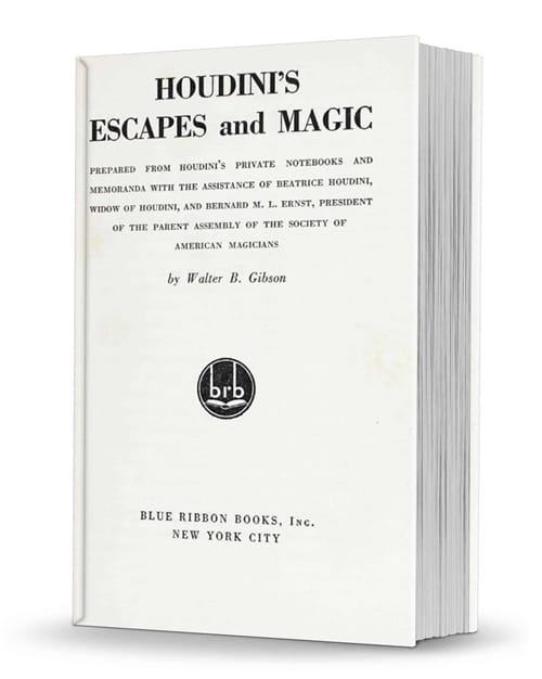 Houdini's Escapes and Magic - Vanishing Inc. Magic shop