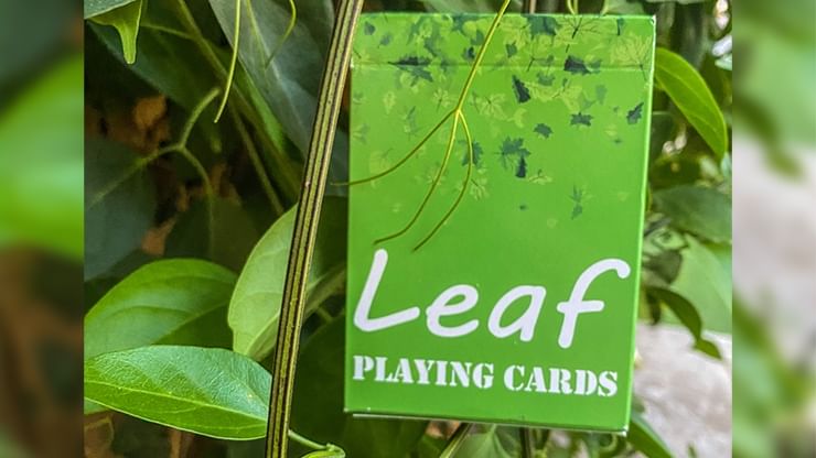 Leaf Playing Cards - TAL - Vanishing Inc. Magic shop