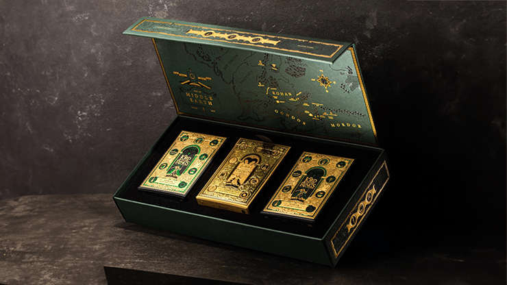 Lord of the Rings Playing Cards Collectors Box Set | Vanishing Inc. Magic