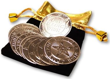 Palming Coin - Magic Wishing Coins (10-Pack | Alan Wong)