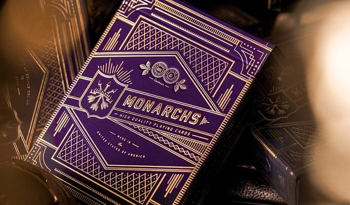 Monarch Royal Edition Playing Cards - Vanishing Inc. Magic shop