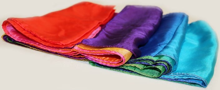 30ft Multicolored Silk Streamer - Vanishing Inc. Magic shop