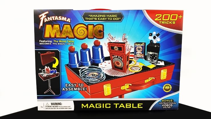 Wooden Table Magic Show for Beginners - Vanishing Inc. Magic shop