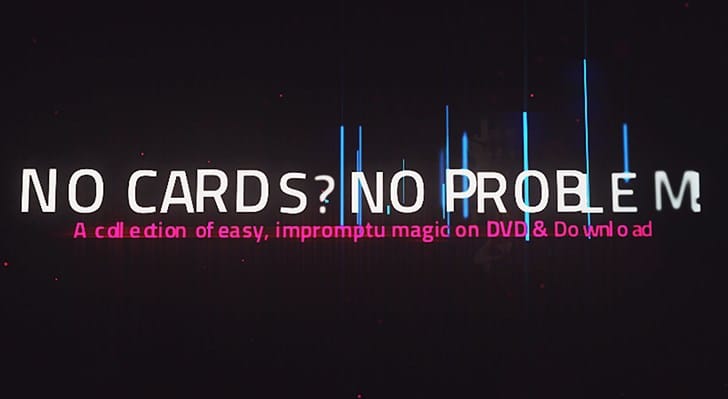 No Cards, No Problem - John Carey - Vanishing Inc. Magic shop