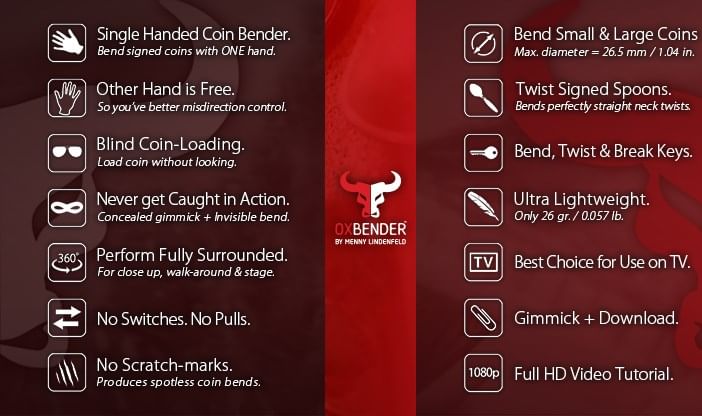 OX Bender - Menny Lindenfeld - Vanishing Inc. Magic shop