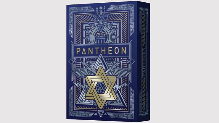Pantheon Azure Playing Cards | Vanishing Inc. Magic